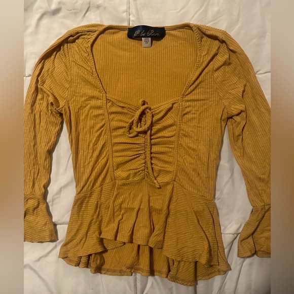 Blue Rain | Tops | Blue Rain Quarter Length Sleeved Shirt | Poshmark